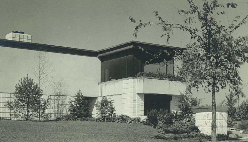 The Charles W. Bachman Residence by Alden B. Dow - Alden B. Dow Home ...